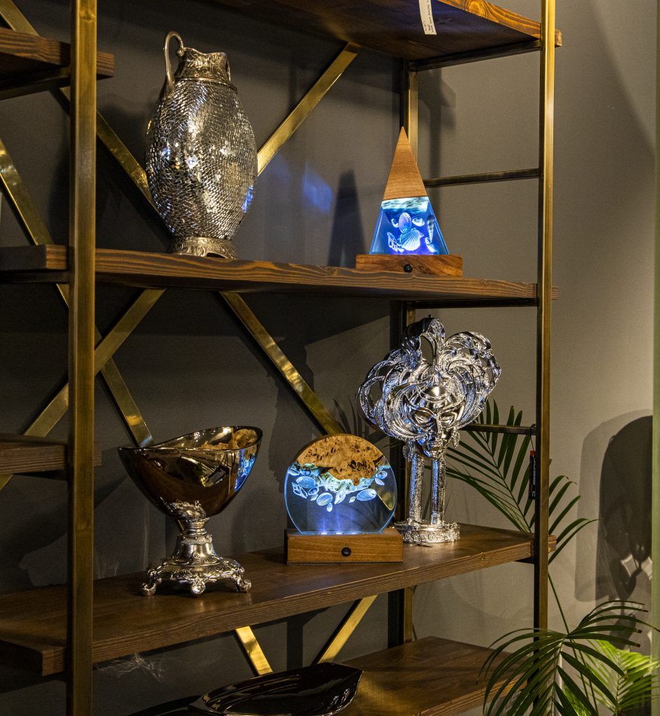 Lamp of Pharaoh – Epoxy Night Lamb – Ories Wood