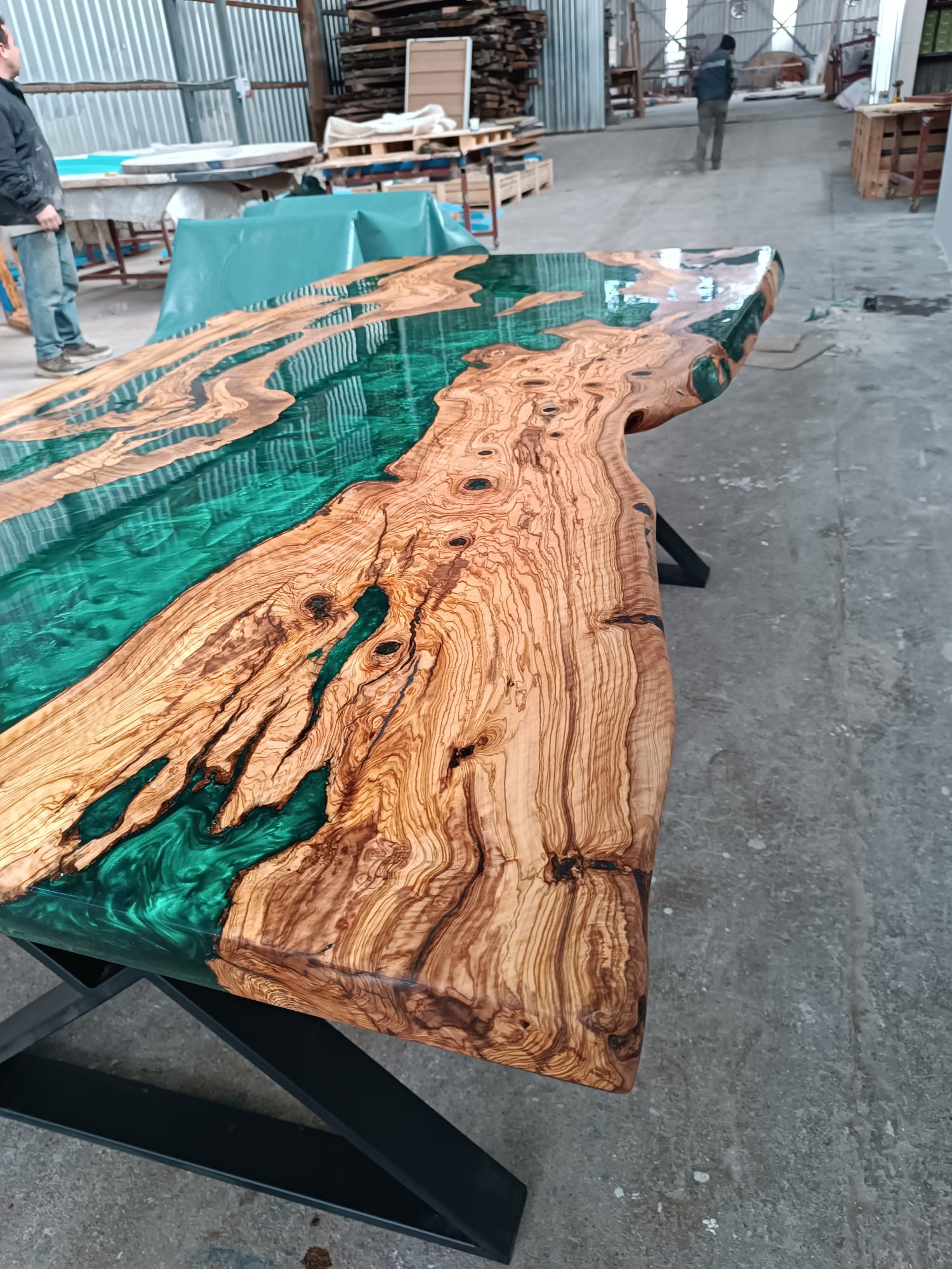 Emerald Dream -Epoxy Table- Coffee Table – Dining table- Office Table ...